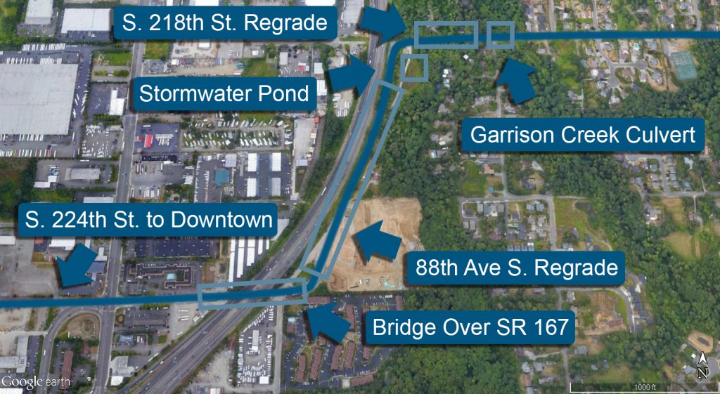 South 224th St. Extension and SR 167 Bridge | GeoEngineers
